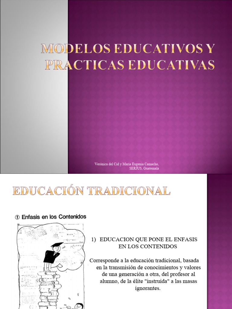 Modelos Educativos | PDF | Maestros | Aprendizaje