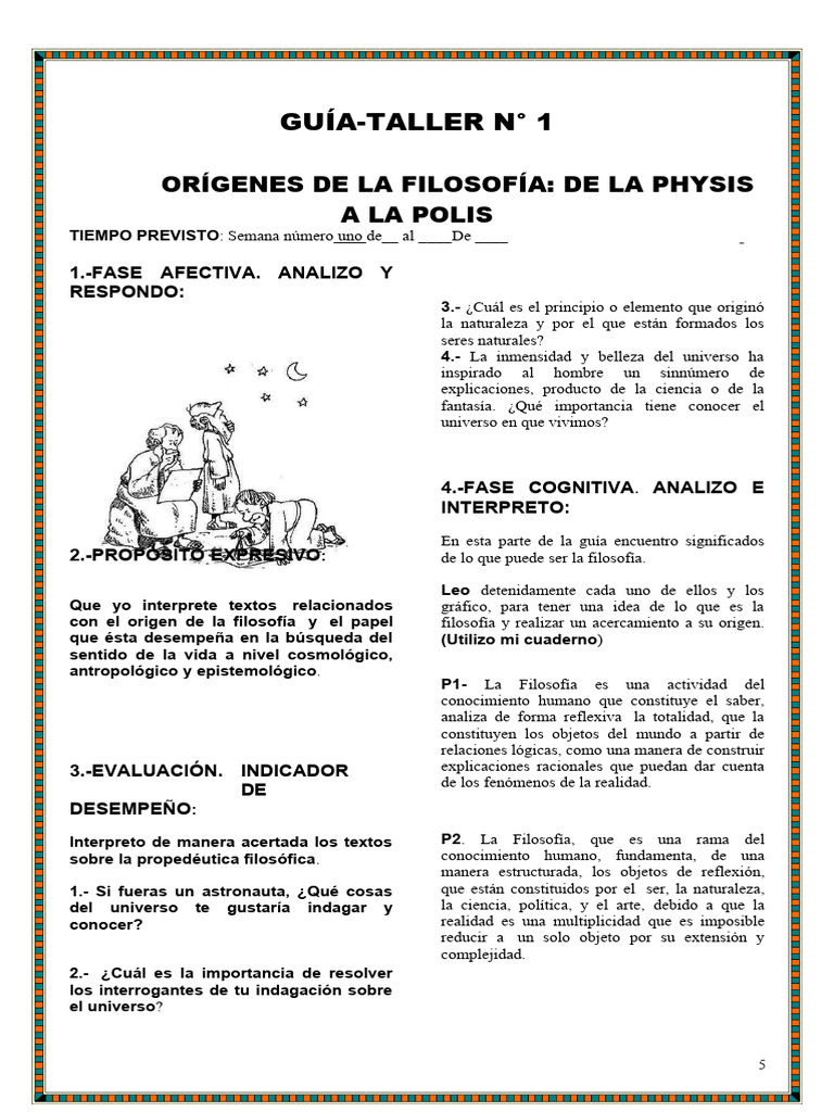 Orígenes y Evolución de la Filosofía | PDF | Pensamiento | Conocimiento