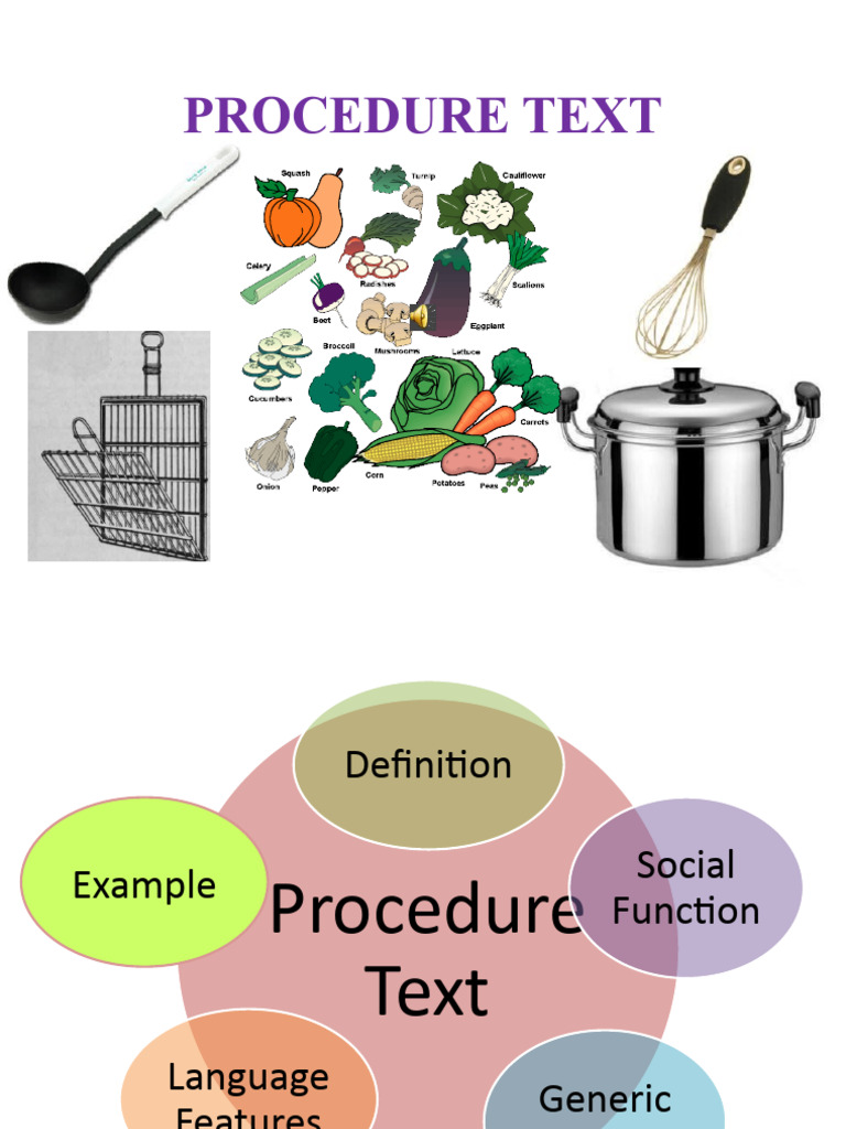 PPT PROCEDURE TEXT | PDF | Asian Cuisine | Western Cuisine