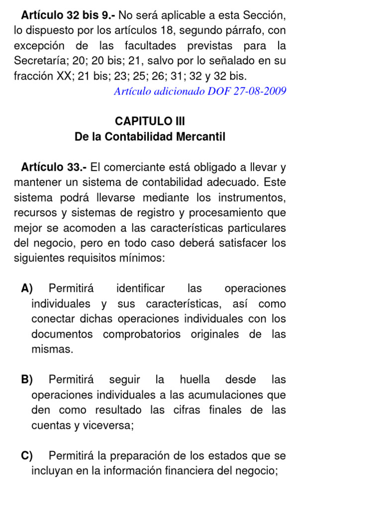 Codigo de Comercio | PDF | Contabilidad