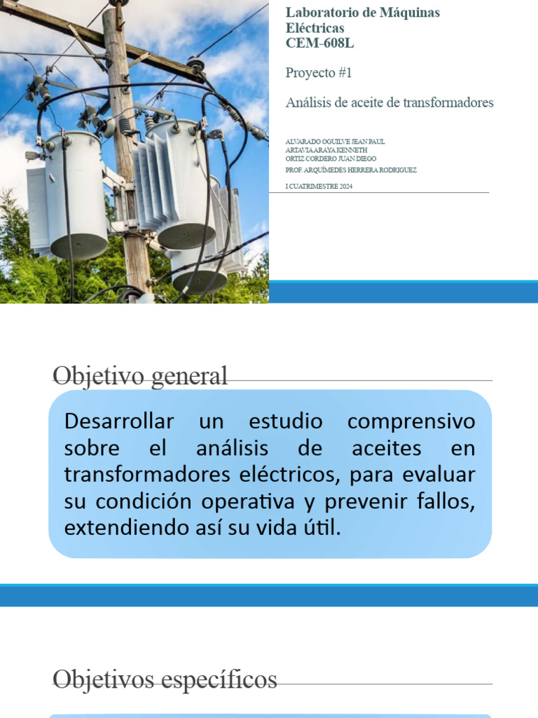 Proyecto Laboratorio de Máquinas Eléctricas | PDF | Transformador | Aislador (Electricidad)