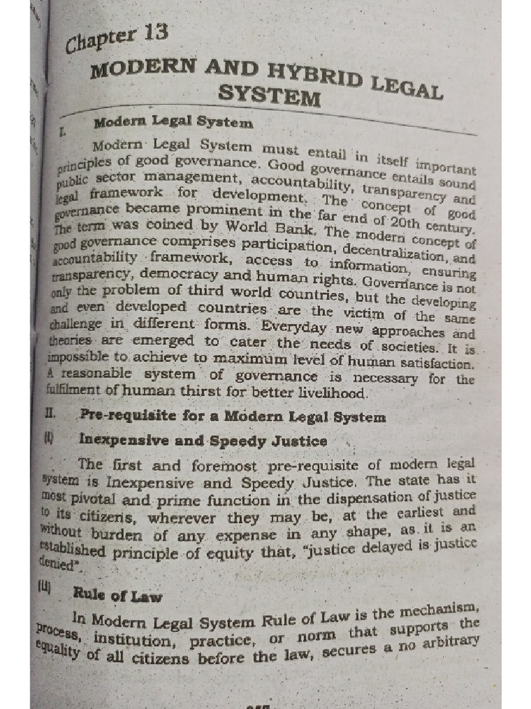 Hybrid Legal System | PDF