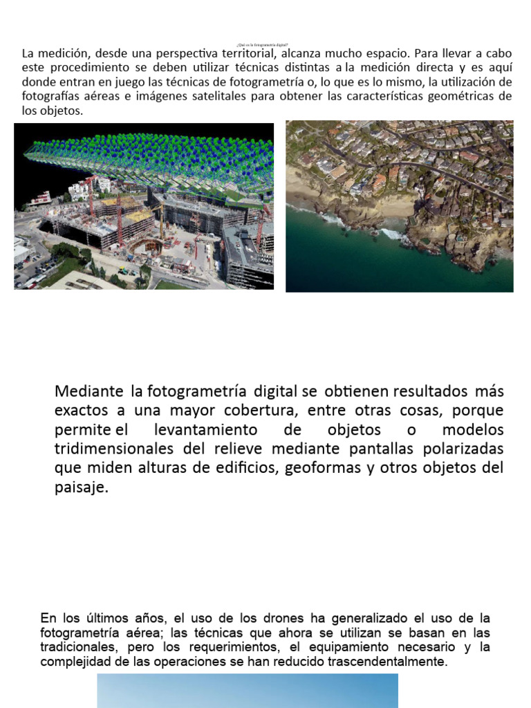 Fotogrametria Digital | PDF