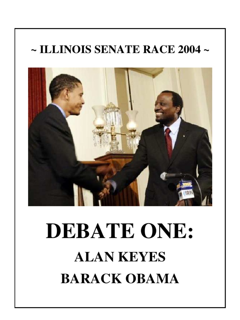 2004 Debate One: Alan Keyes and Barack Obama | PDF | Nuclear ...