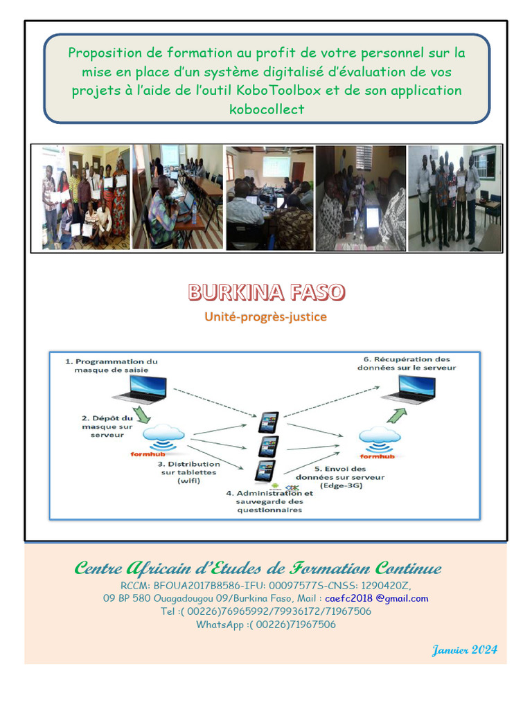Formation sur KoboToolbox et KoBoCollect | PDF | Application | Fichier ...