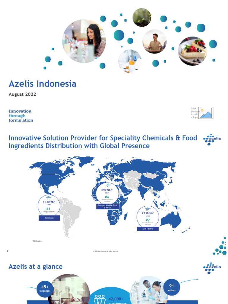 Azelis Indonesia: Specialty Chemicals Overview | PDF | Surfactant ...