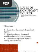 Significant Figures: Rules and Examples | PDF