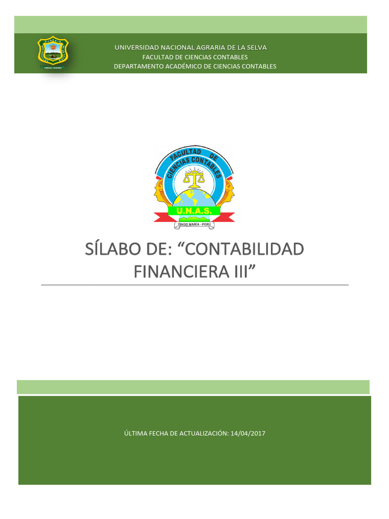 2023-1_cc090301a Contabilidad Financiera III | PDF | Contabilidad | Evaluación