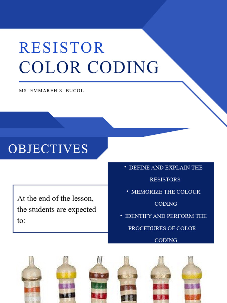 DEMO-TEACHING | PDF | Resistor | Electrical Resistance And Conductance