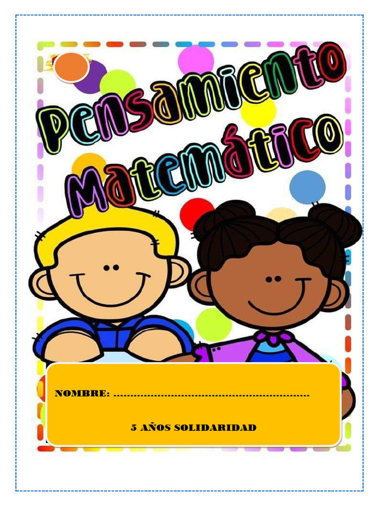 Actividades de Matemáticas Preescolar | PDF