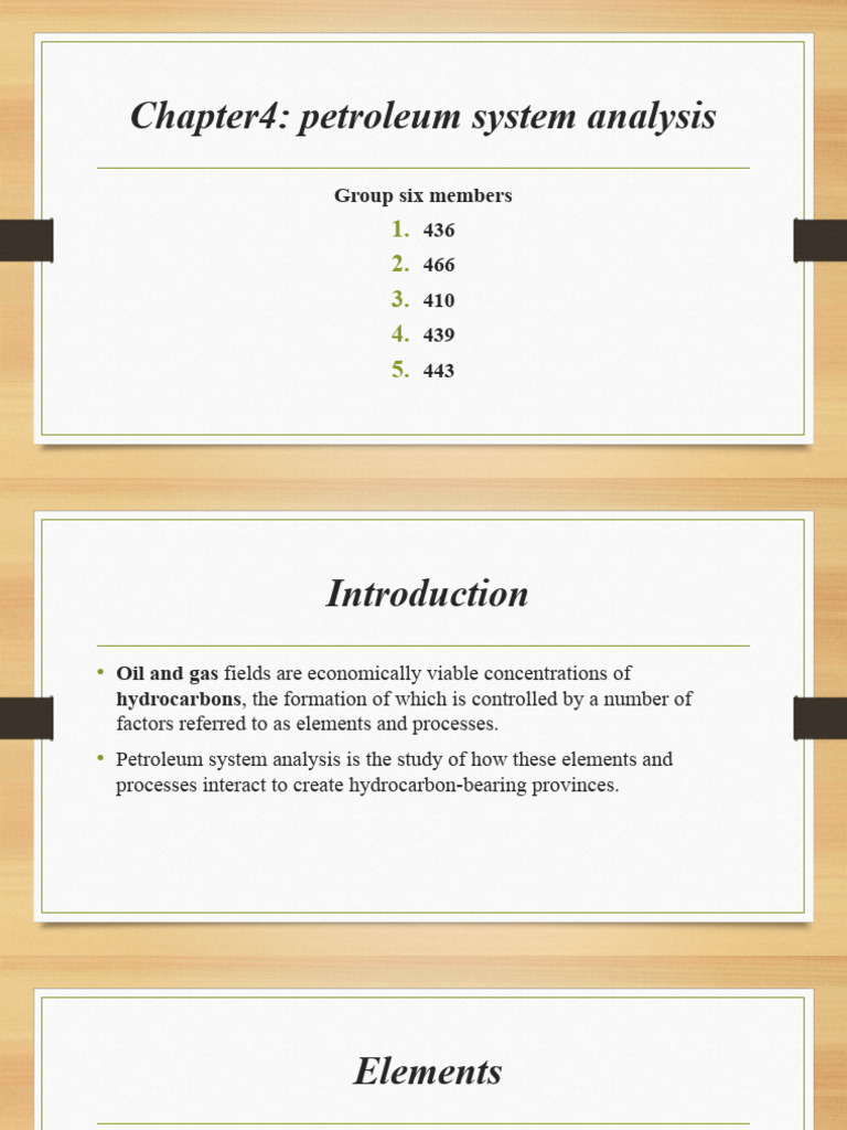 Petroleum System Analysis | PDF | Petroleum Reservoir | Petroleum