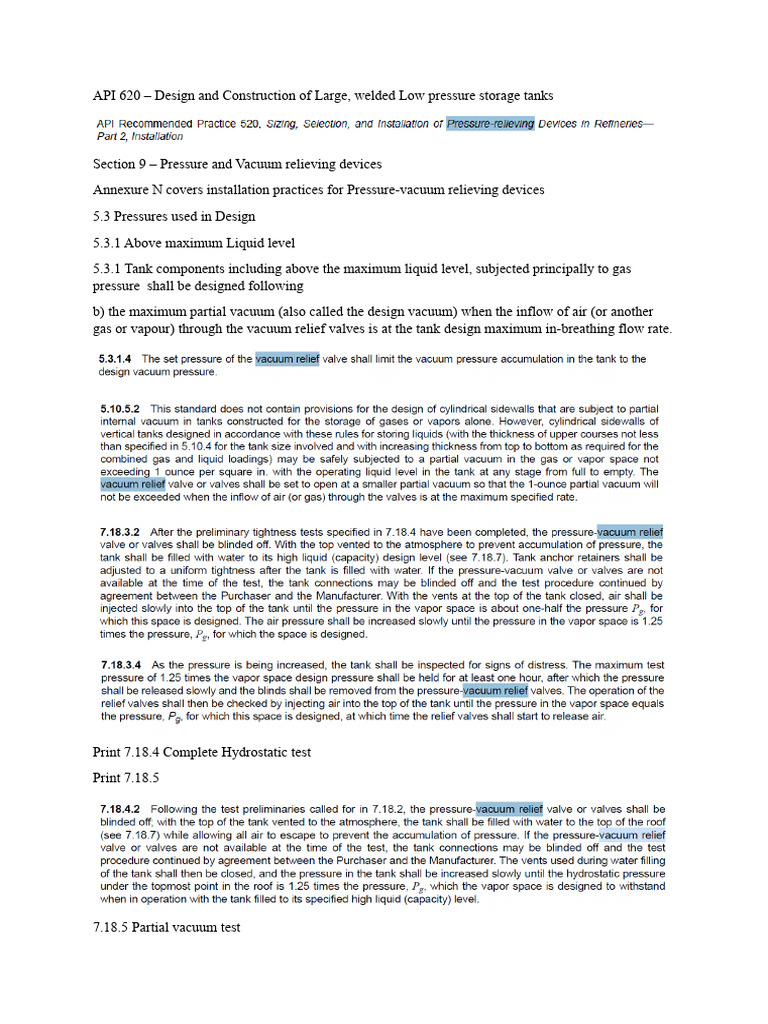 API 620 Safty Valve | PDF