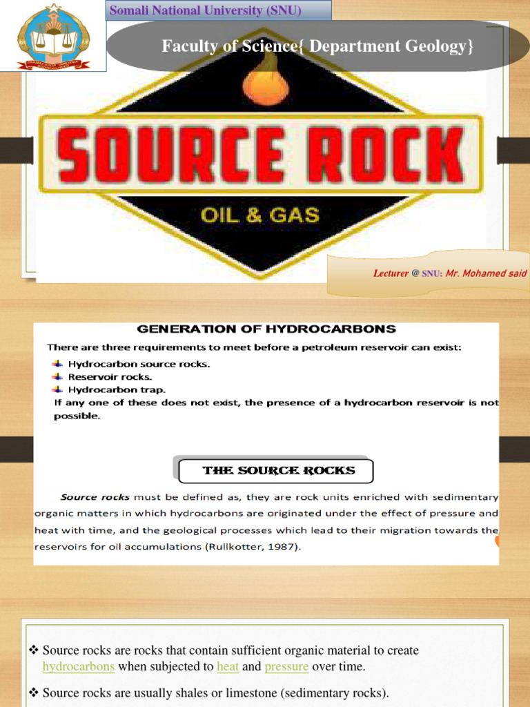 Understanding Source Rocks in Geology | PDF | Petroleum Reservoir ...