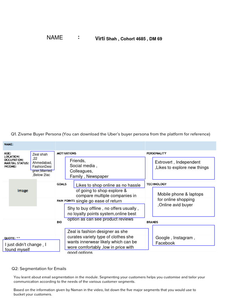 Zivame Project | Download Free PDF | Online And Offline | Cyberspace