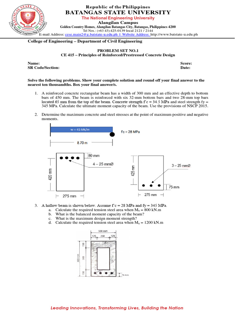 RCD | PDF | Beam (Structure) | Reinforced Concrete