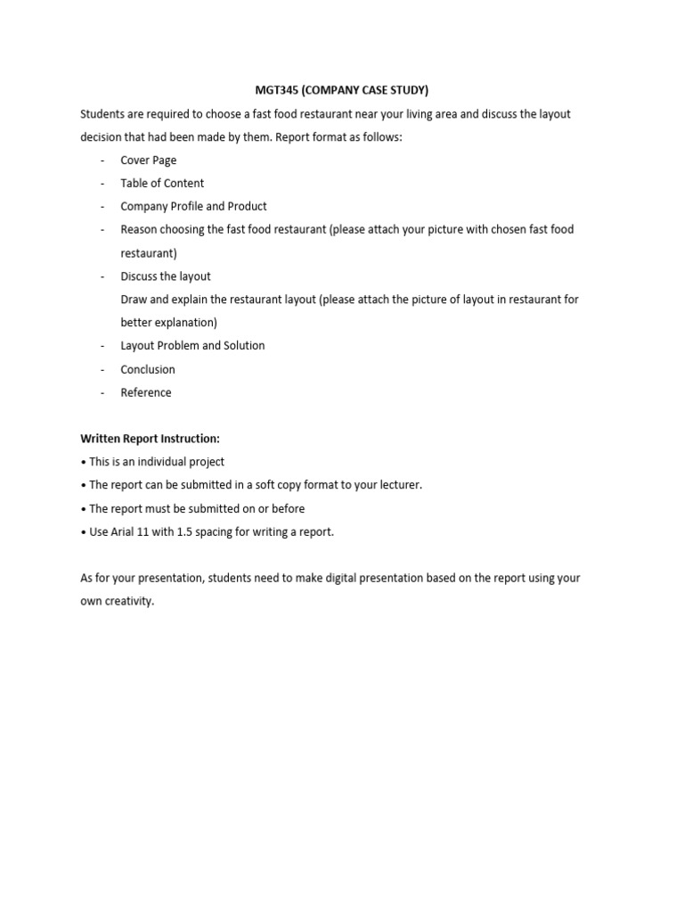 Mgt345-Individual Asgmt | PDF | Business