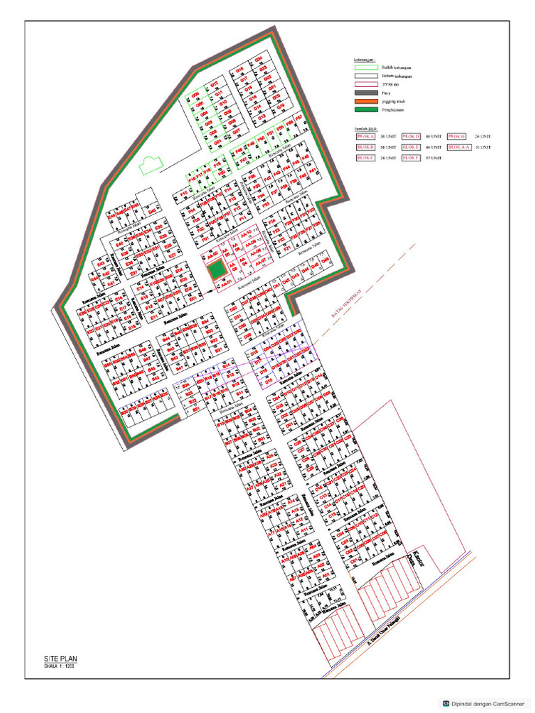 SITE PLAN & BLOK _020823(31) | PDF