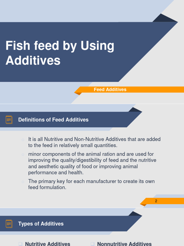 Nutritive and Nonnutritive Feed Additives | PDF | Polyunsaturated Fat ...