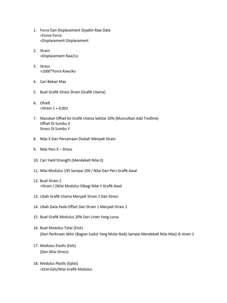 Rules Uji Tarik | PDF