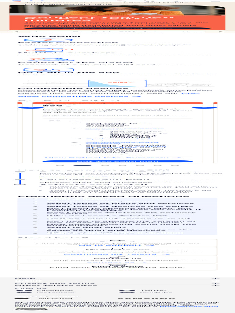 Buy Pre-Paid eSIM Plans From Telstra 2 | PDF | Prepaid Mobile Phone | Ios