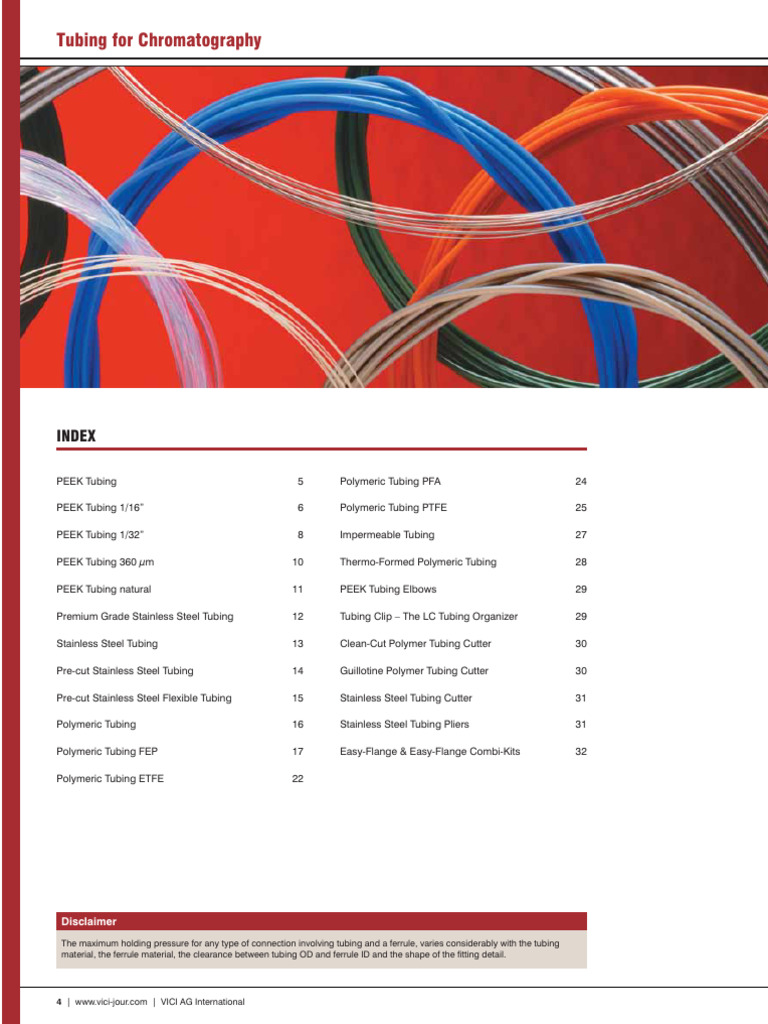 Right Using Tube HPLC | PDF | Pipe (Fluid Conveyance) | Physical Sciences
