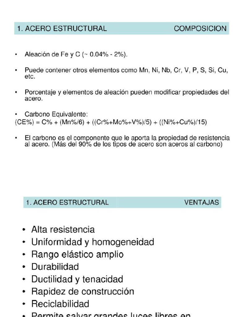 Acero Estructural | PDF