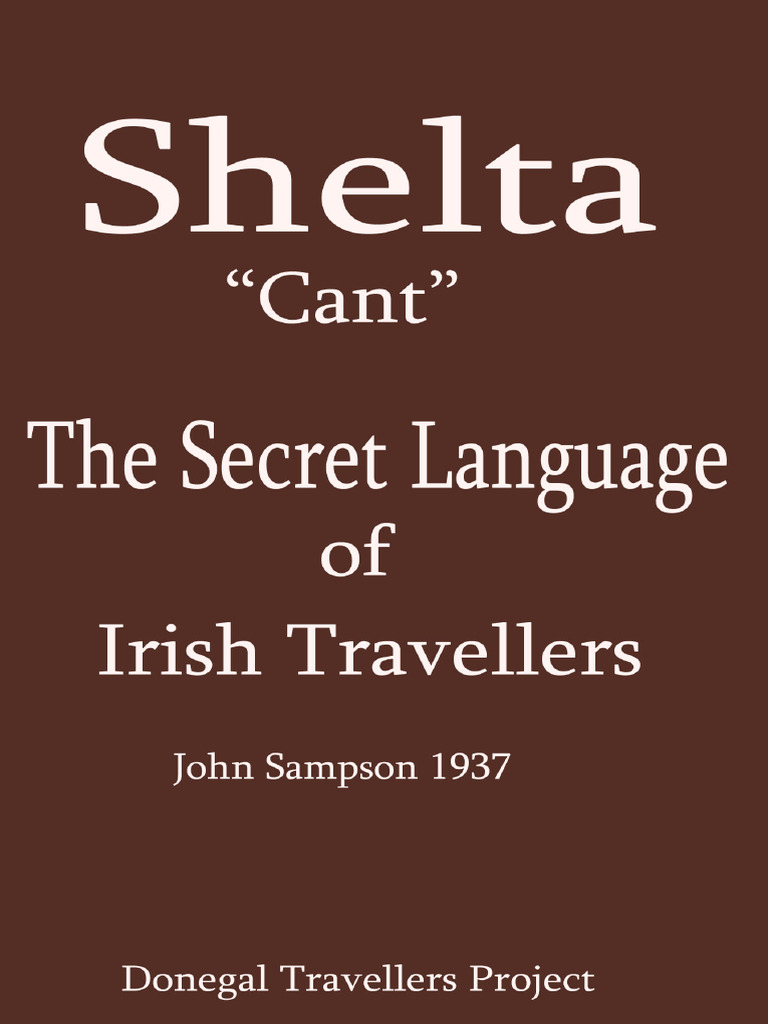 Shelta The Secret Language of Irish Travellers | PDF