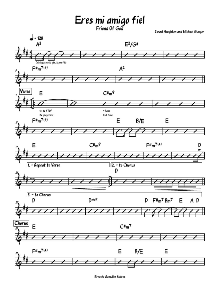 Eres Mi Amigo Fiel | PDF