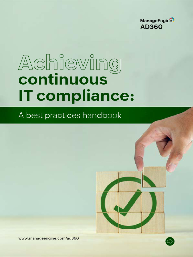 Continuous It Compliance Best Practices Guide | PDF | Security ...