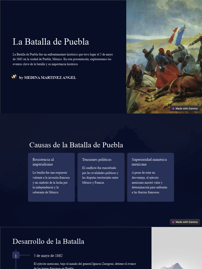 La Batalla de Puebla | PDF | Batallas | México
