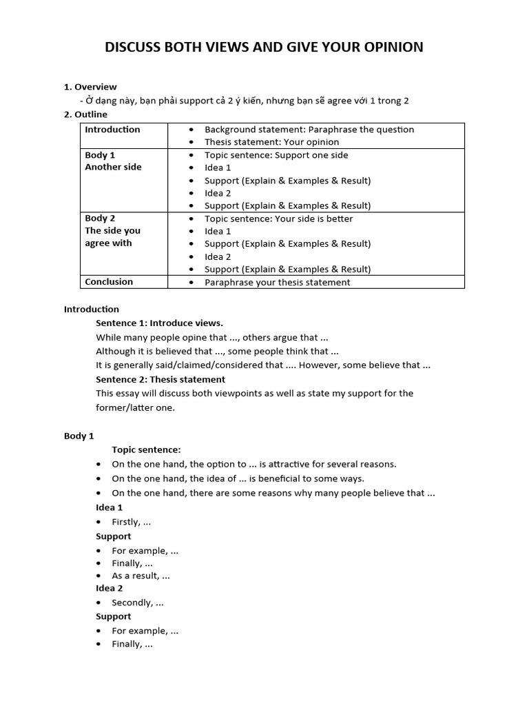 D NG Bài Discuss Both Views | PDF