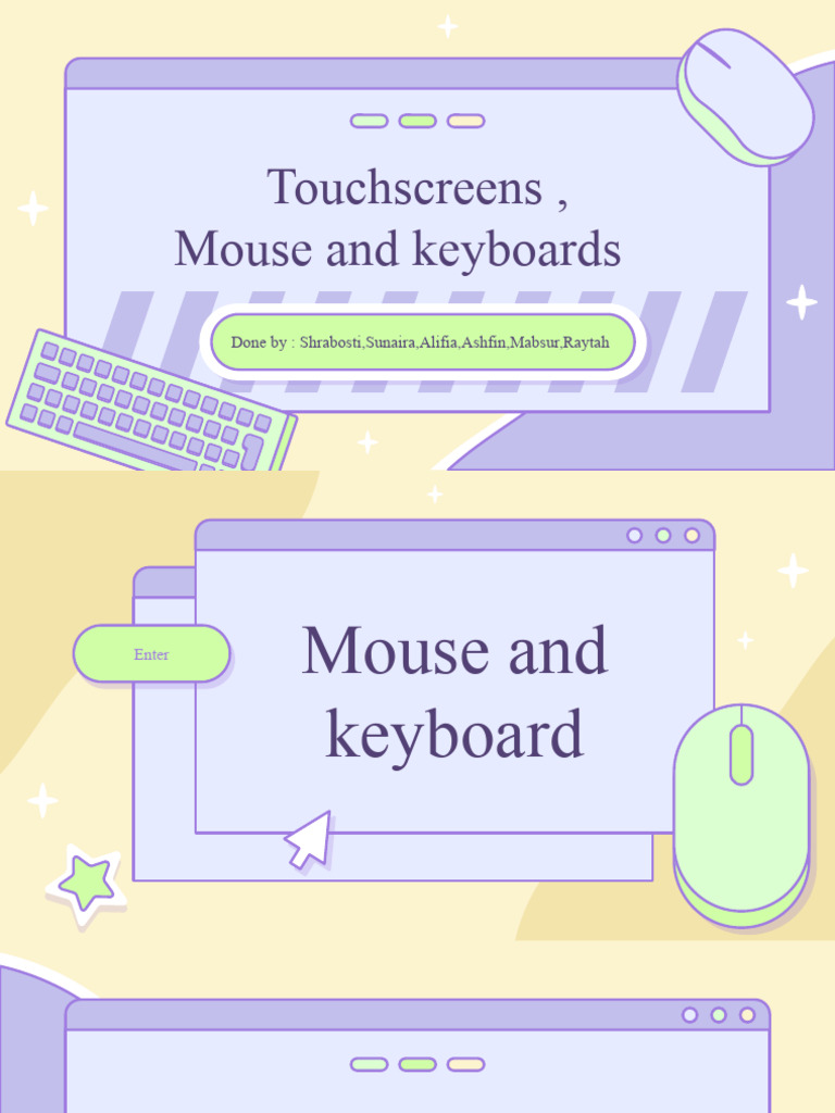 Touchscreen Mouse and Keyboard | PDF | Computer Keyboard | Computer Science