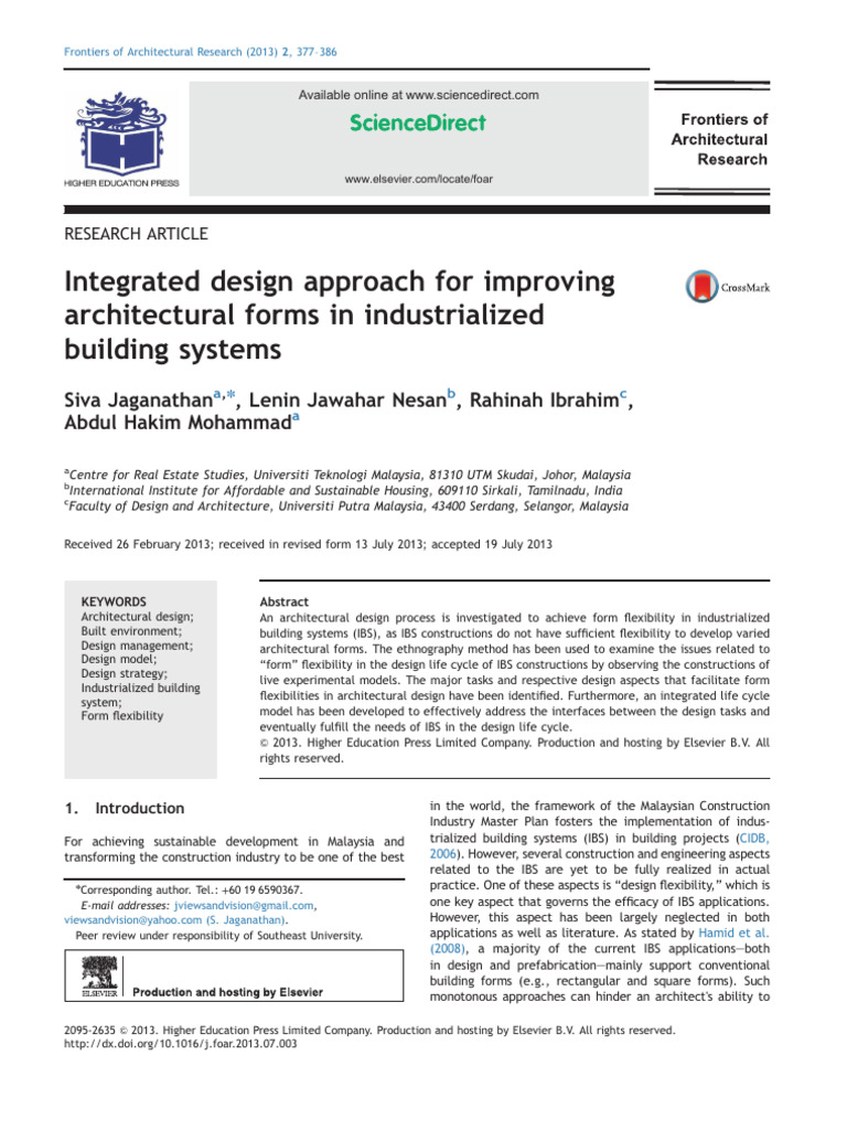 Integrated Design Approach For Improving | PDF | Product Lifecycle ...