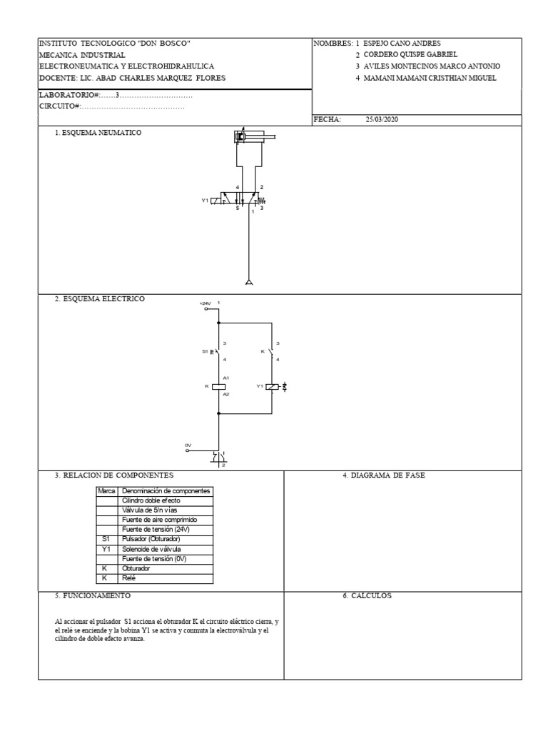 Lab 3 Circuito 2 | PDF | Electromagnetismo | Electricidad