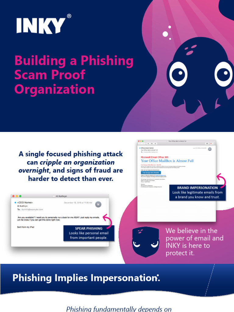 INKY Overview Training For Rollout | PDF | Phishing | Internet