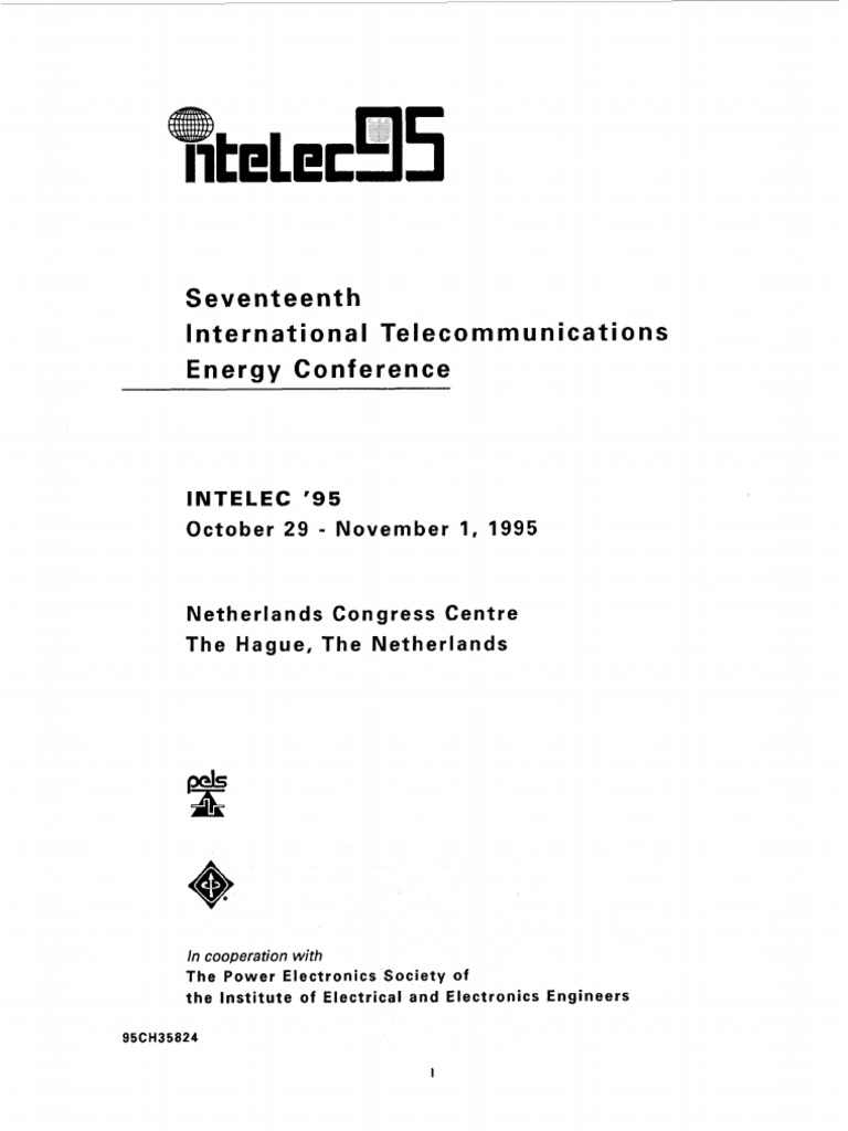 Proceedings of INTELEC 95. 17th International Telecommunications Energy ...