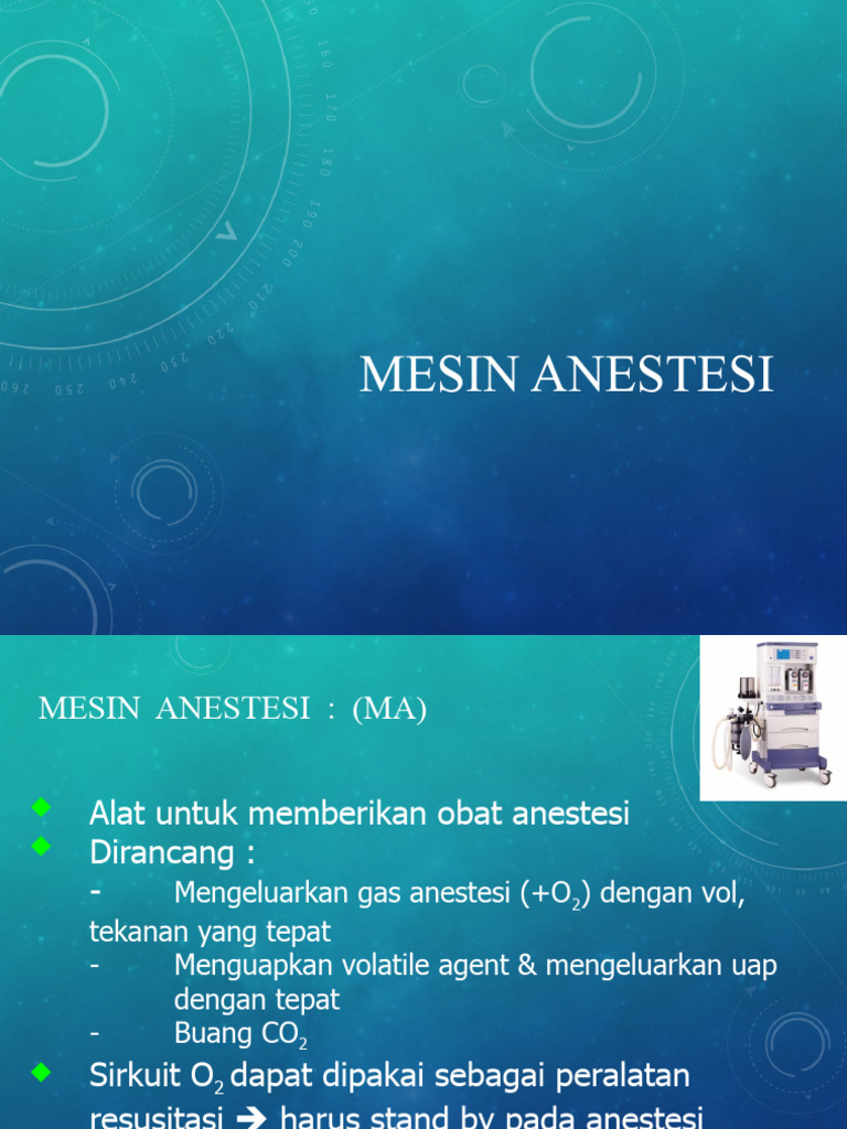 Modul Mesin Anestesi | PDF