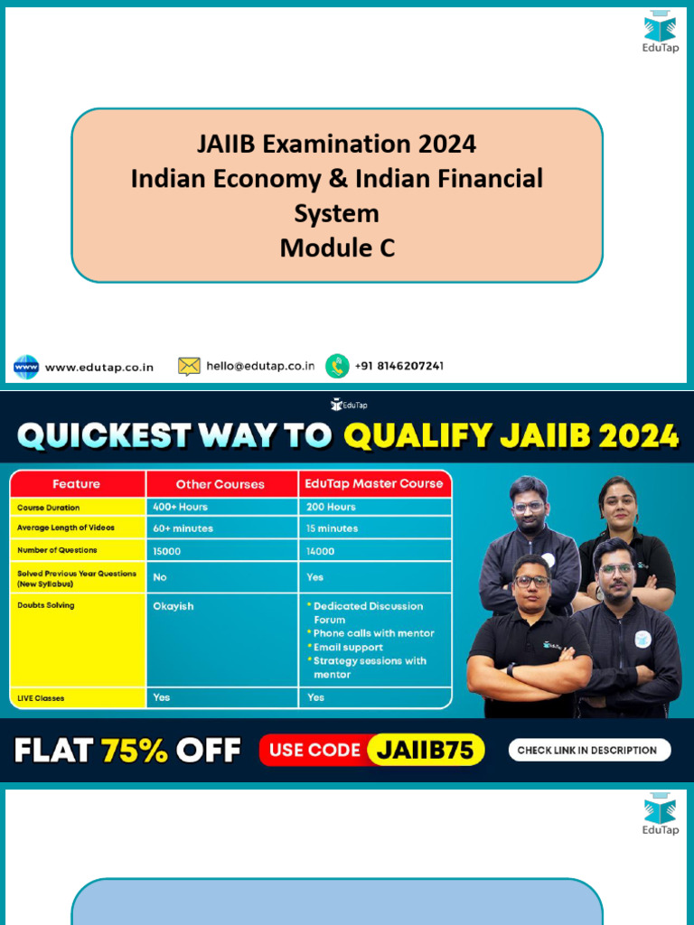 Ieifs Module C | PDF | Non Bank Financial Institution | Reserve Bank Of ...