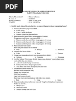 Soal PAT PPKN Kelas 2 Semester 2 Kurikulum Merdeka | PDF