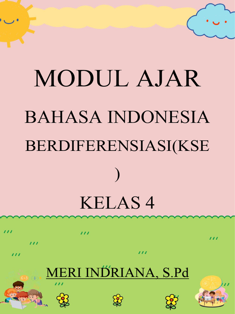 Modul Ajar Bind KLS 4 Berdeferensiasi | PDF