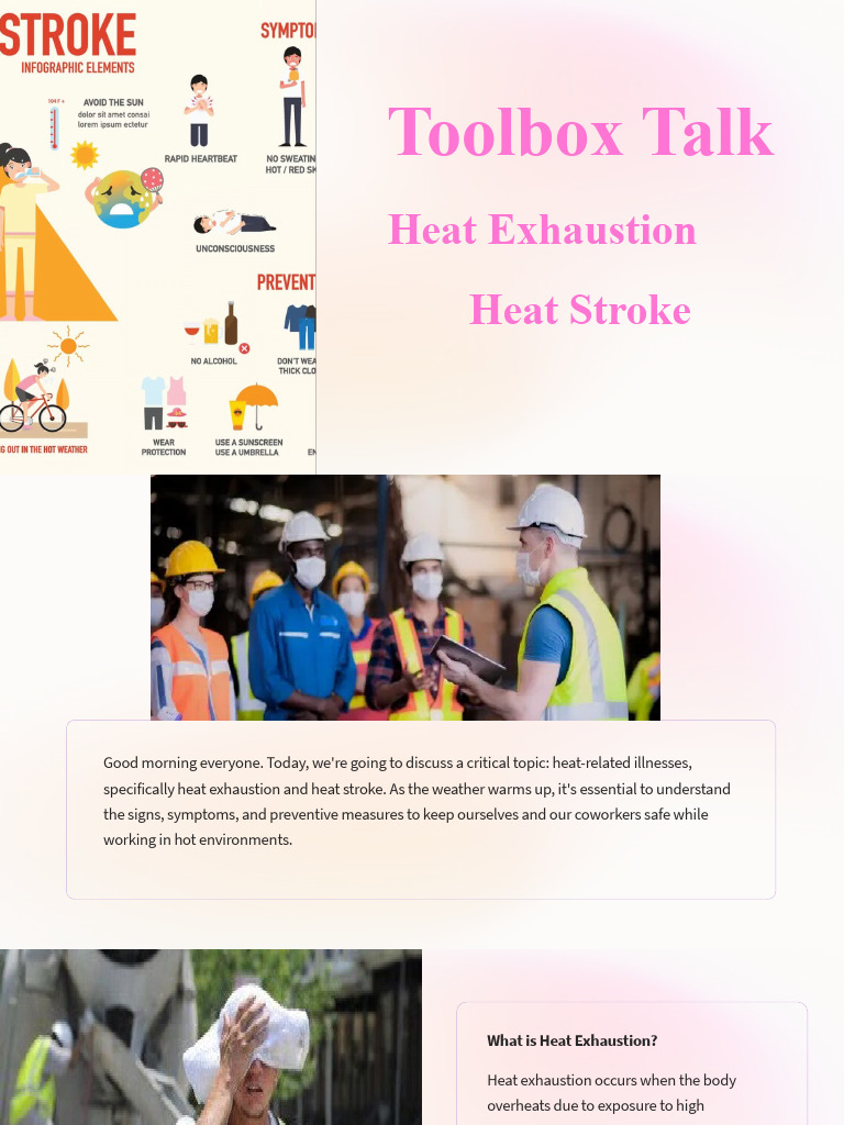 Heat Exhaustion and Stroke Guide | PDF | Hyperthermia | Clinical Medicine