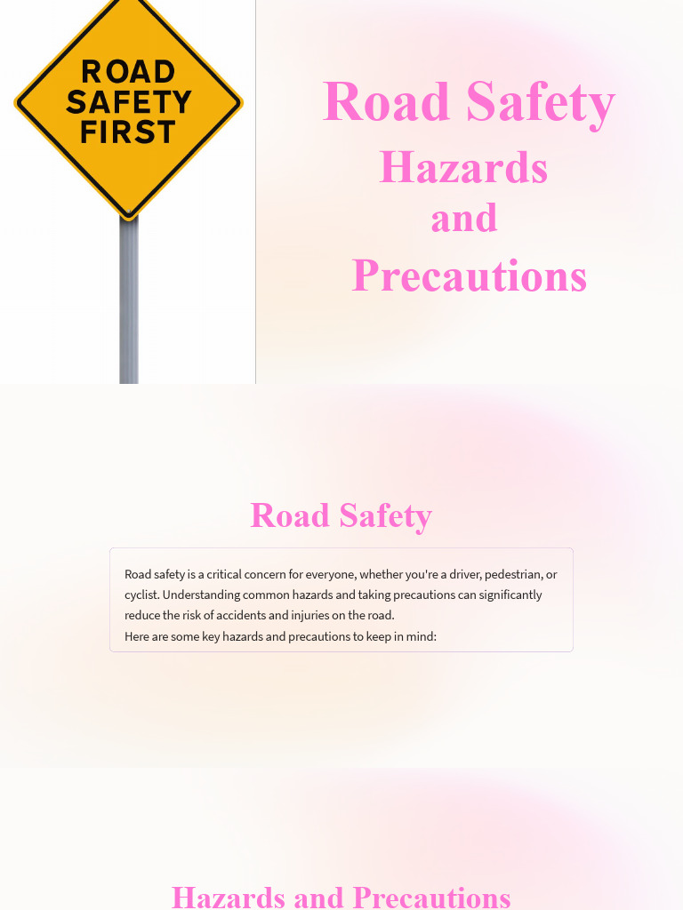 Road-Safety | PDF | Traffic Collision | Road Traffic Safety