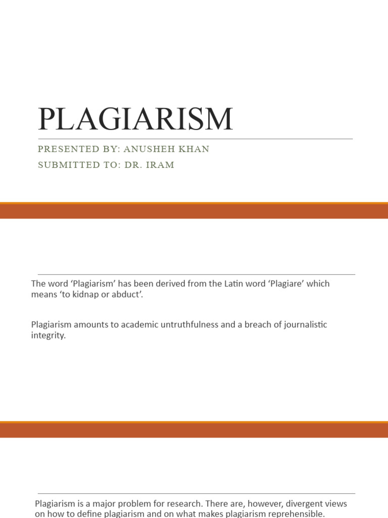 Plagiarism- | PDF | Plagiarism | Citation