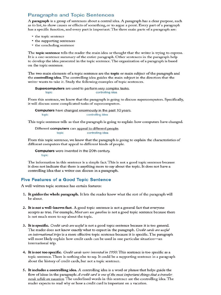 Paragraphs P1-9 | PDF