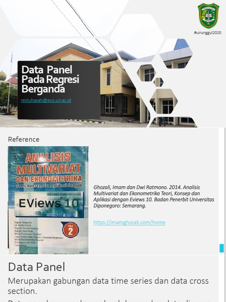 Regresi Data Panel | PDF