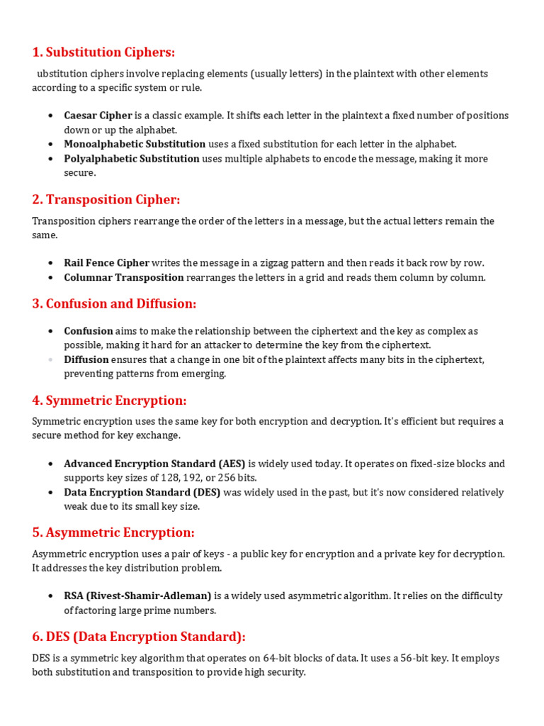 information security | PDF | Cryptography | Encryption