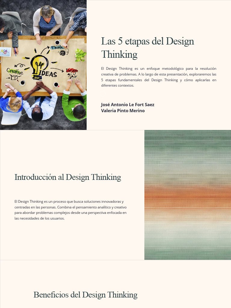 2 Las 5 Etapas Del Design Thinking | PDF | El pensamiento de diseño ...