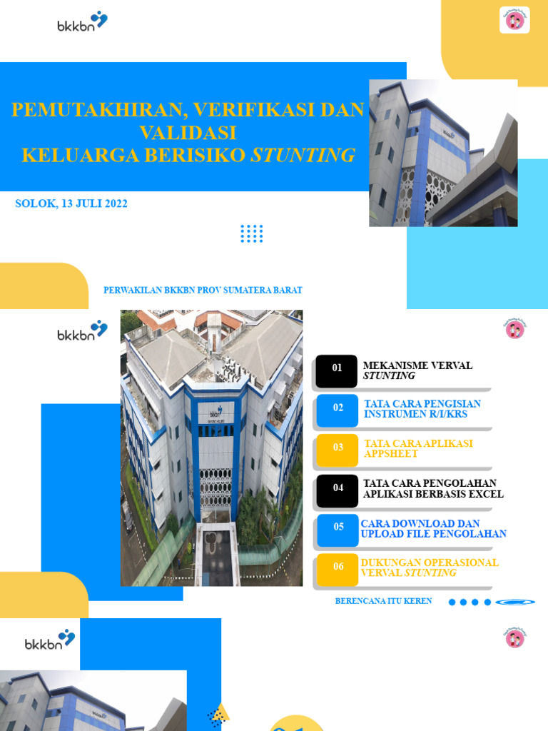 Materi Verval Krs (Keluarga Resiko Stunting) | PDF