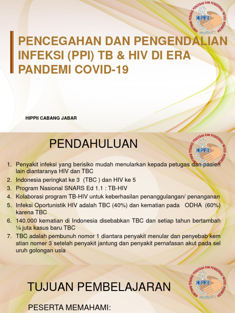 PPI TB-HIV di Era COVID-19 | PDF | Pengembangan Diri | Kesehatan Holistik