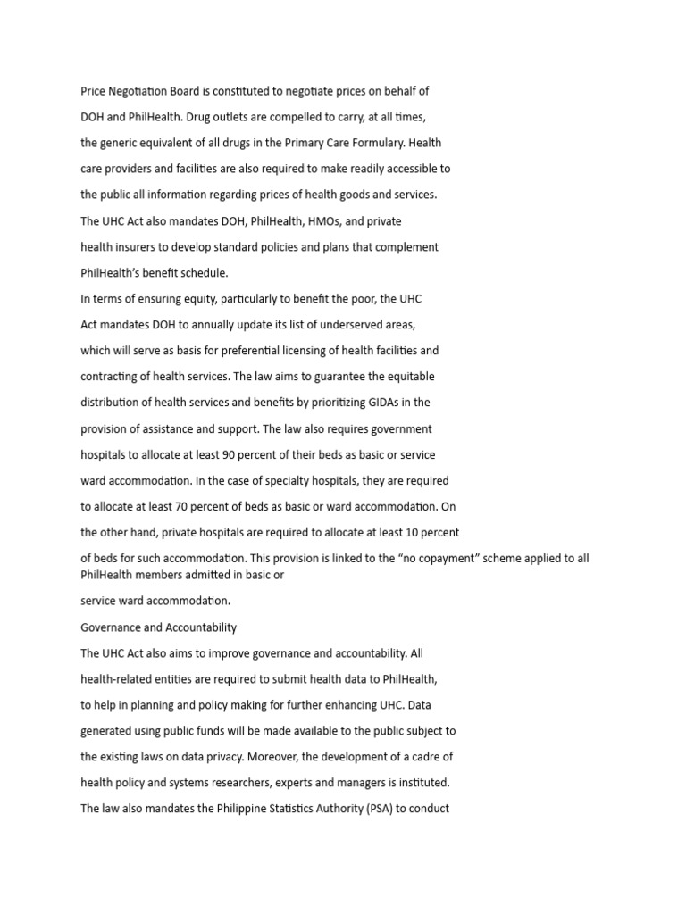 Price Negotiation Board Is Constituted To Negotiate Prices On Behalf of ...